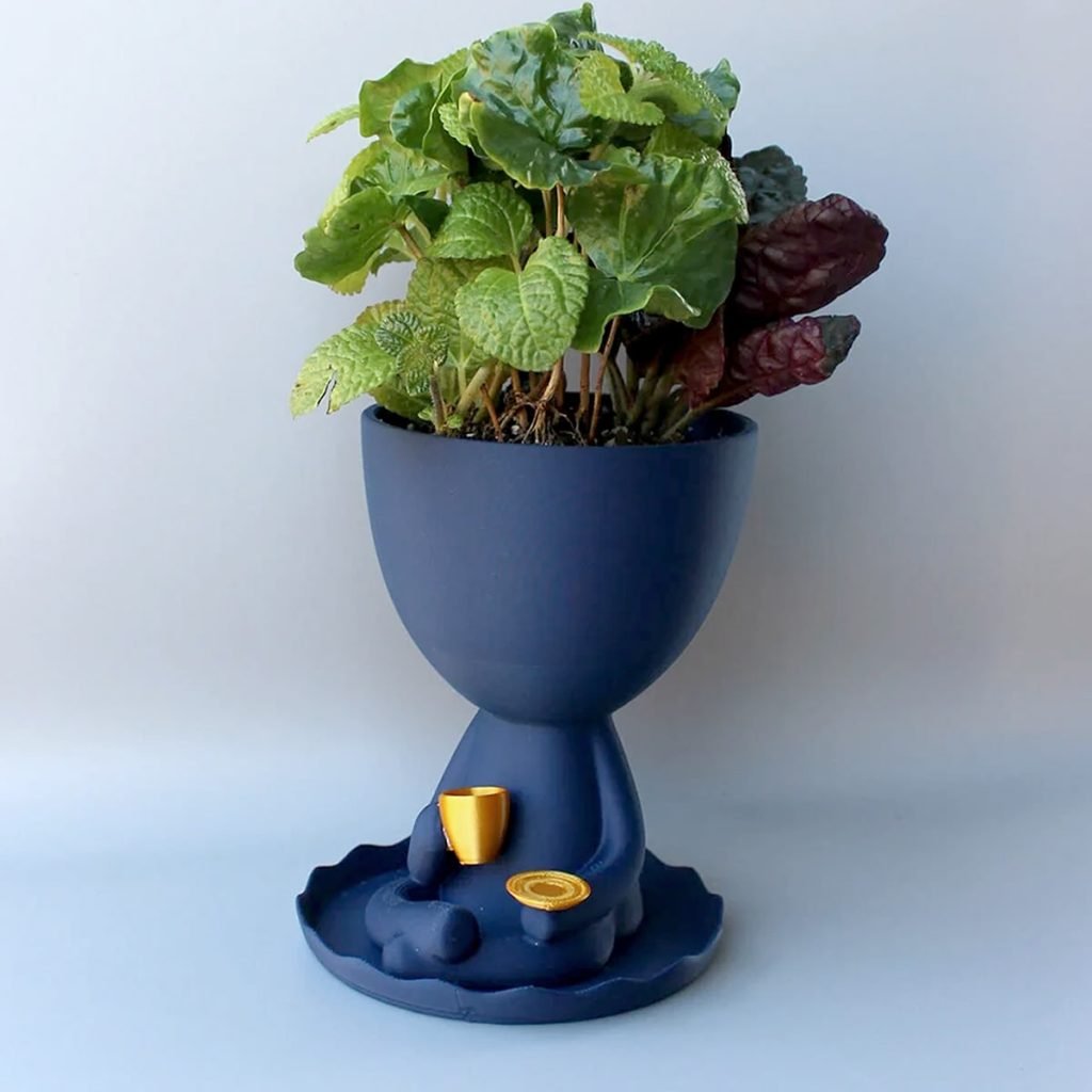 Charming Coffee Cup Planter – The Perfect Brew for Plant Lovers - Print ...